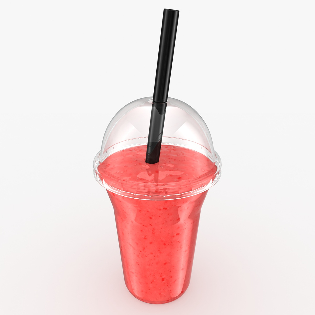 Max Realistic Fruit Shake Strawberry