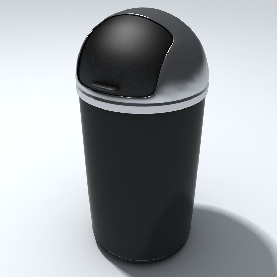 3d Obj Kitchen Rubbish Bin