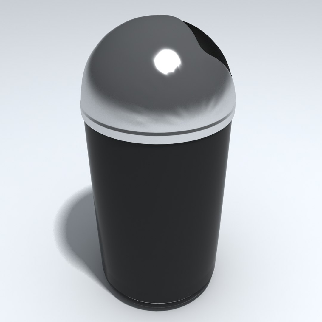 3d Obj Kitchen Rubbish Bin