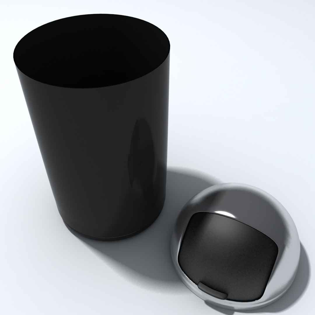 3d Obj Kitchen Rubbish Bin
