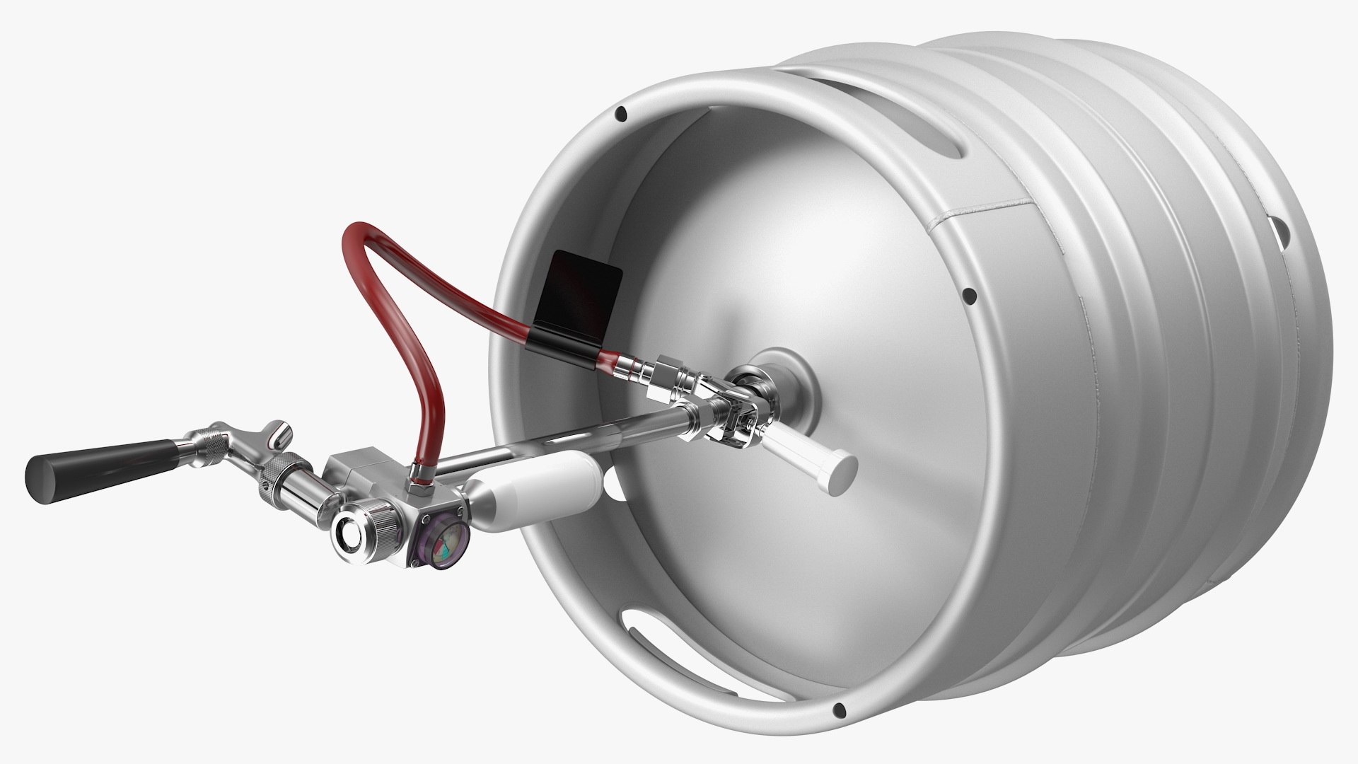 Beer keg 30l portable 3D model - TurboSquid 1622298