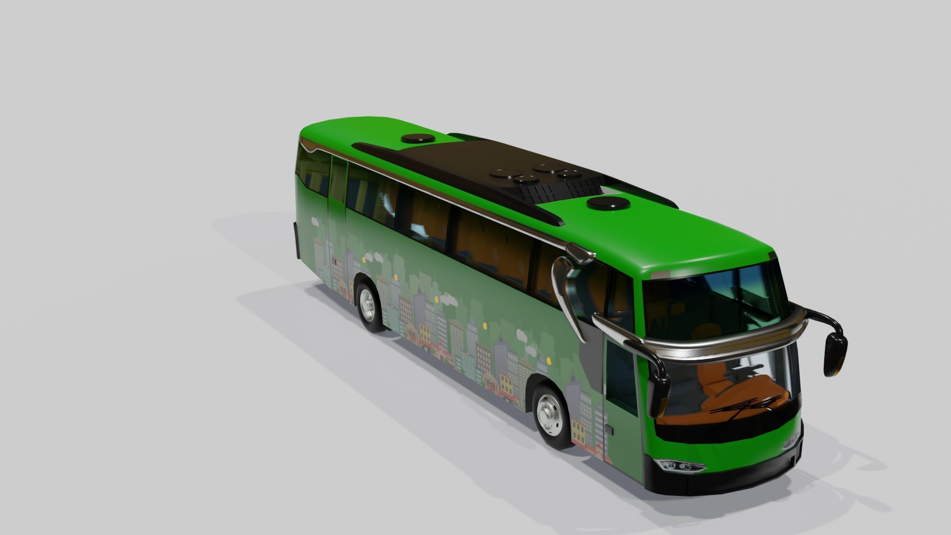 3D Arabs Travel Bus - TurboSquid 2072897