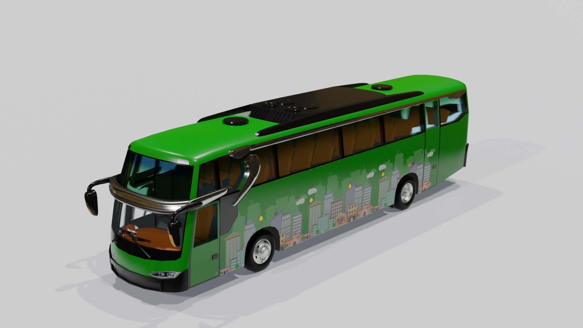3D Arabs Travel Bus - TurboSquid 2072897