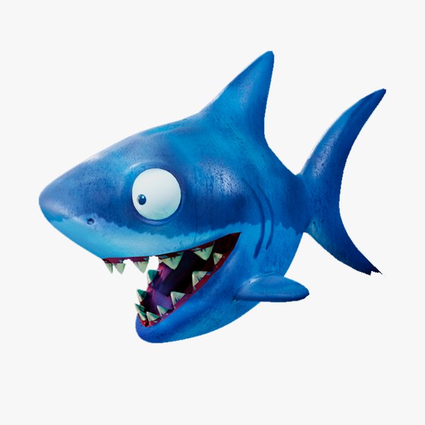 3D shark rose model - TurboSquid 1253502