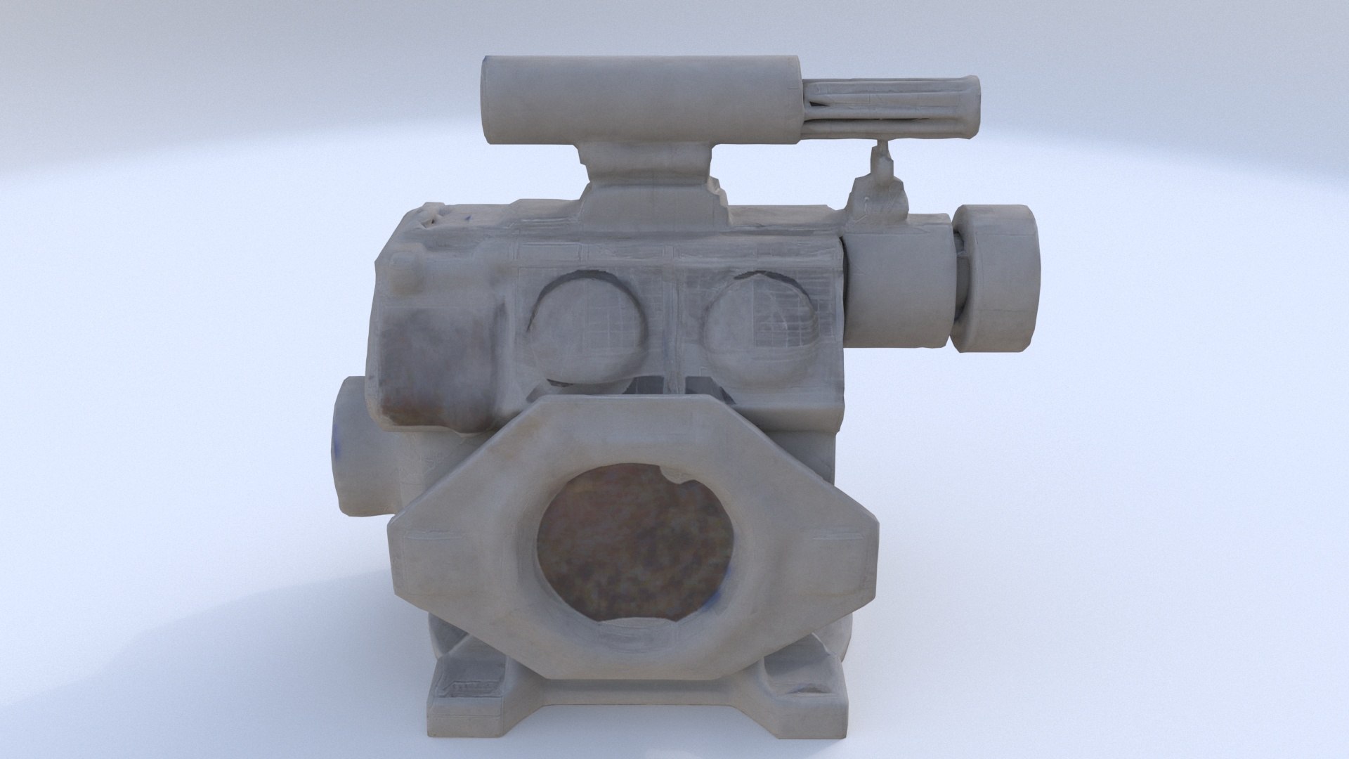 Solar Flare Cannon 3D Model - TurboSquid 2329012