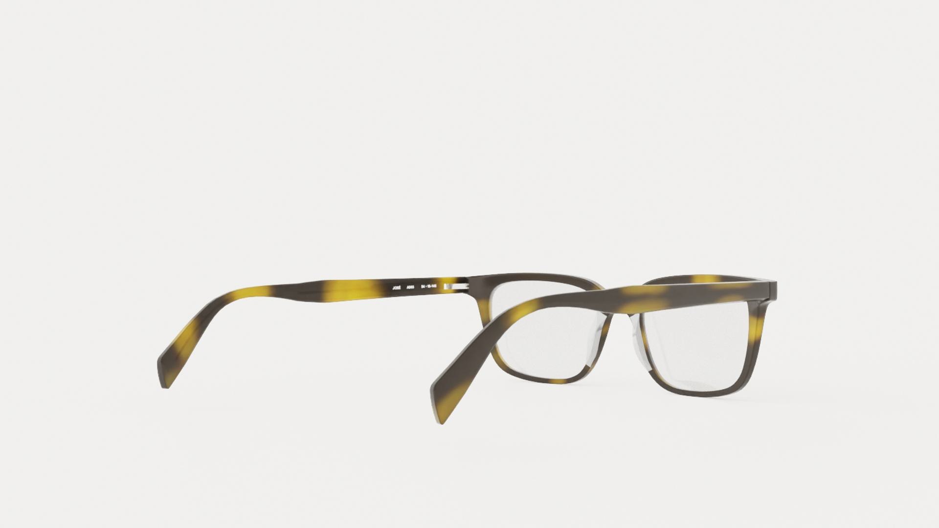 Designer Prescription Glasses 3d Turbosquid 2214286