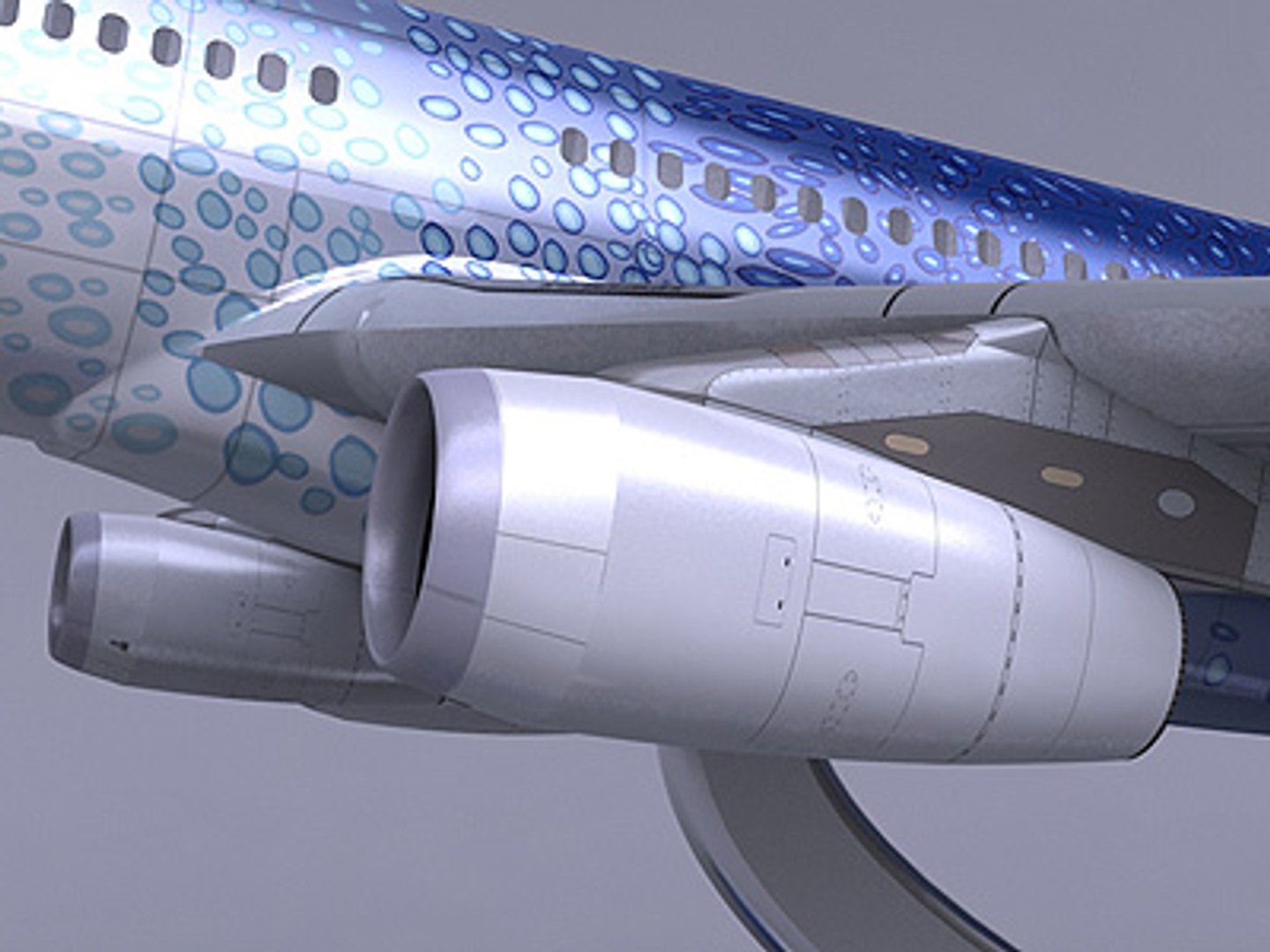 Airbus A340-300 Ansett Australia 3d Model