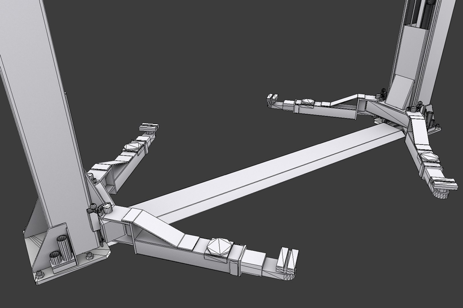 Car Lift 3D Model - TurboSquid 1167418