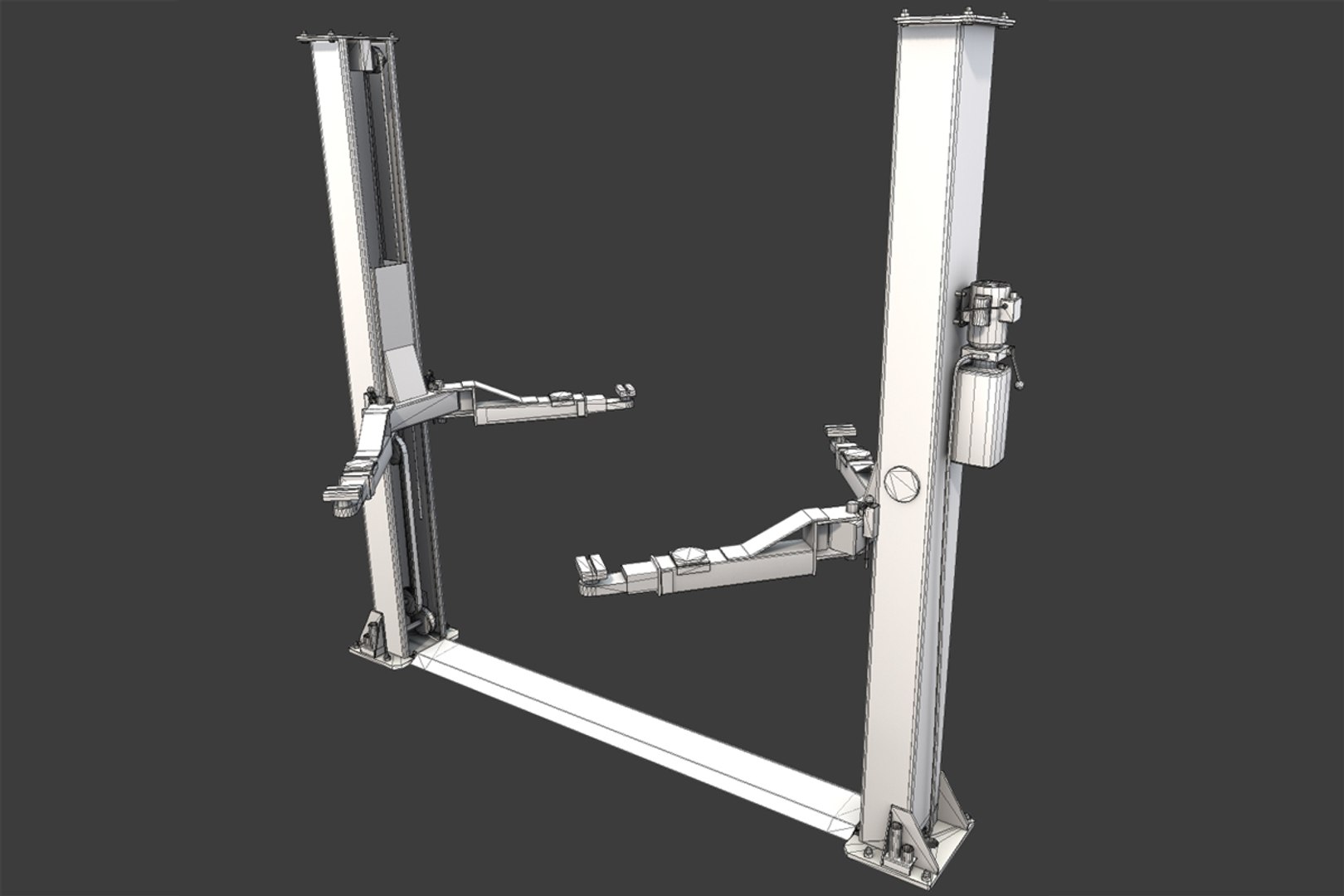 Car Lift 3D Model - TurboSquid 1167418