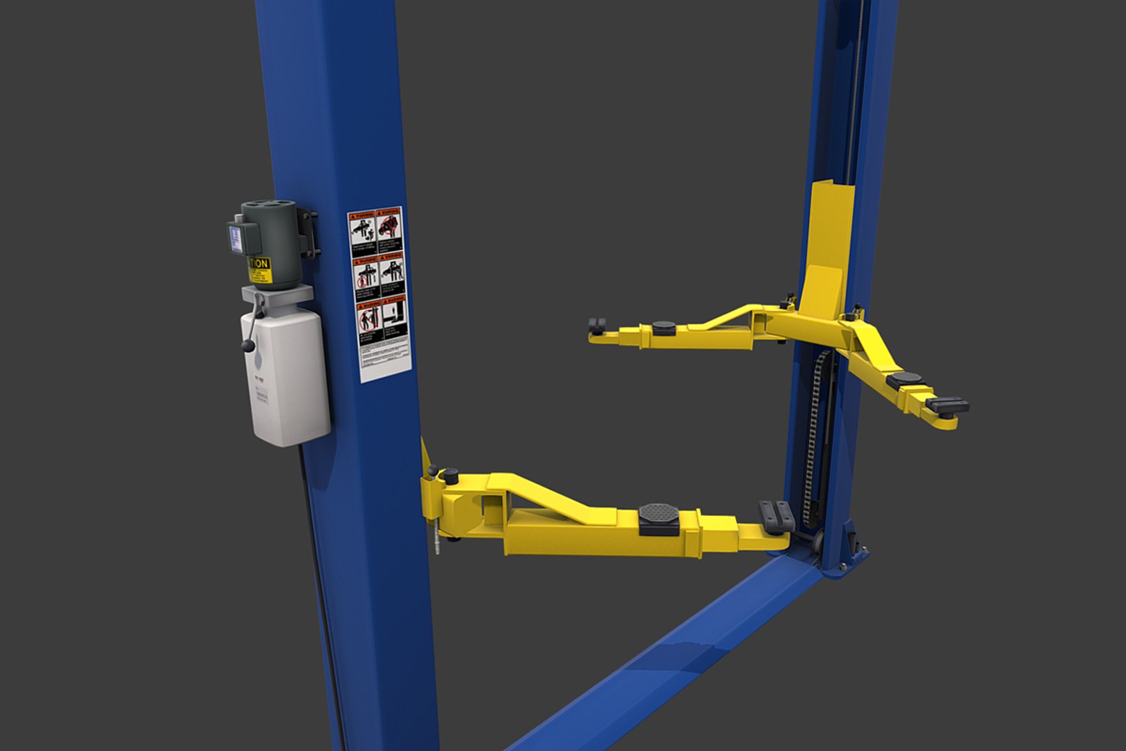 Car Lift 3D Model - TurboSquid 1167418