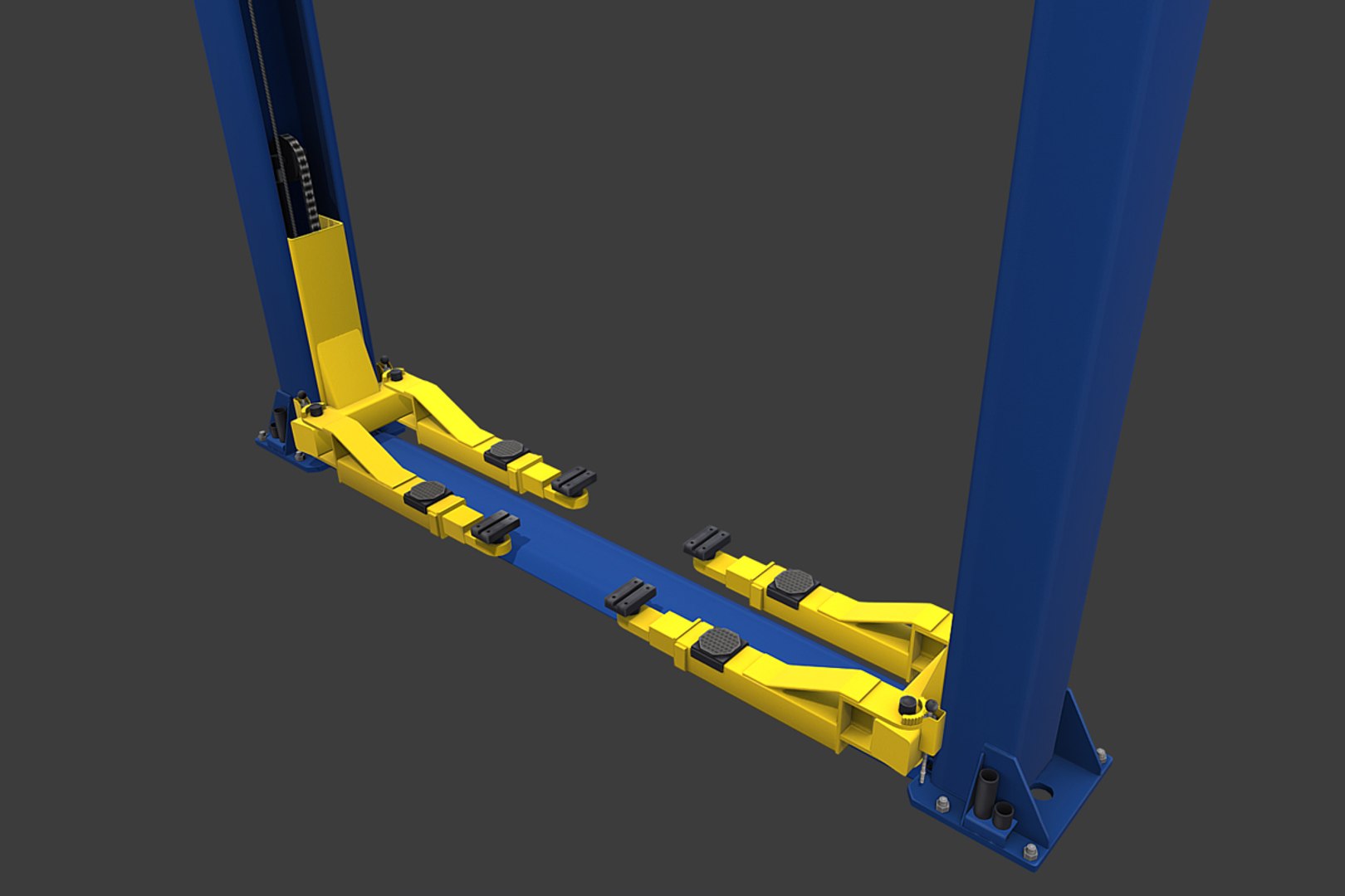 Car Lift 3D Model - TurboSquid 1167418