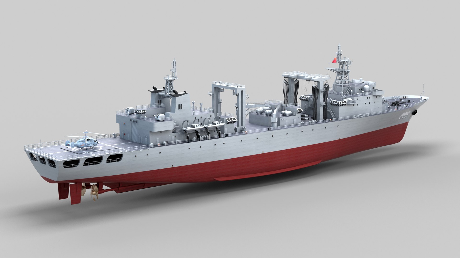 Chinese Navy Type 903 3D Model - TurboSquid 1496555