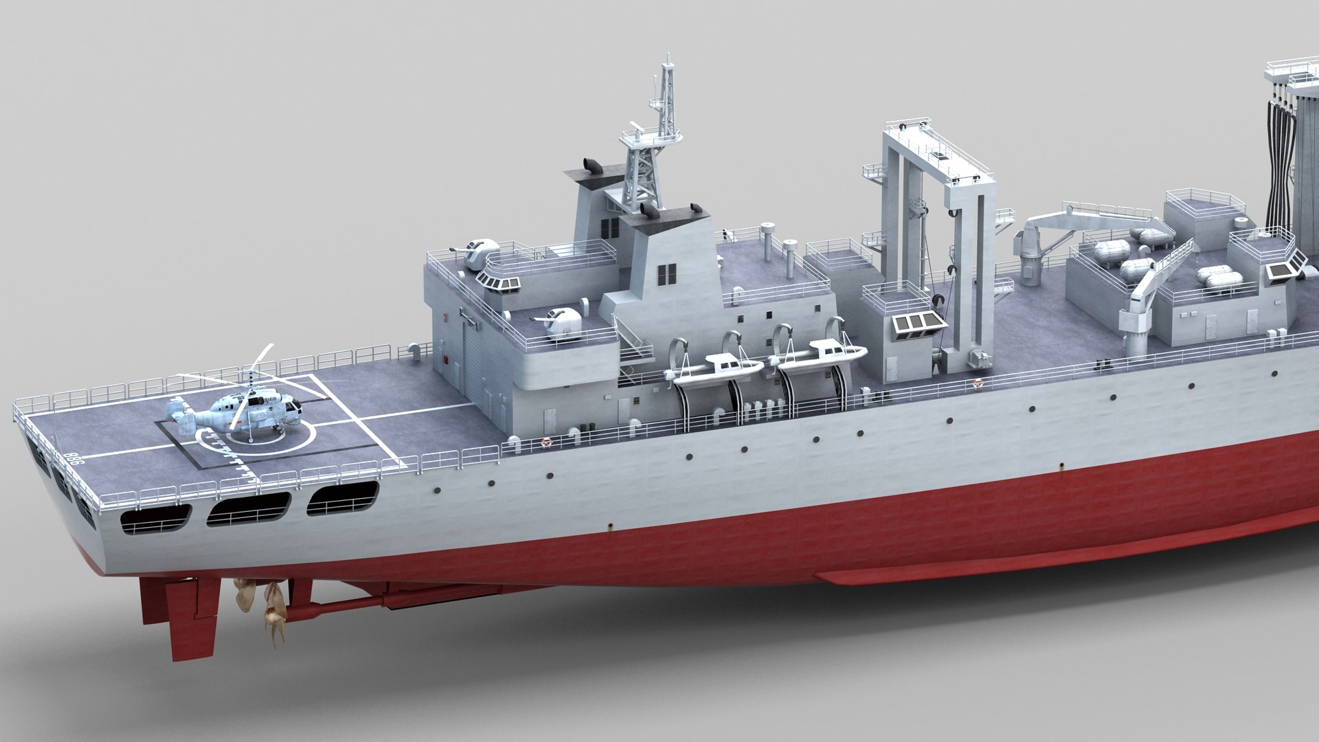 Chinese Navy Type 903 3D Model - TurboSquid 1496555