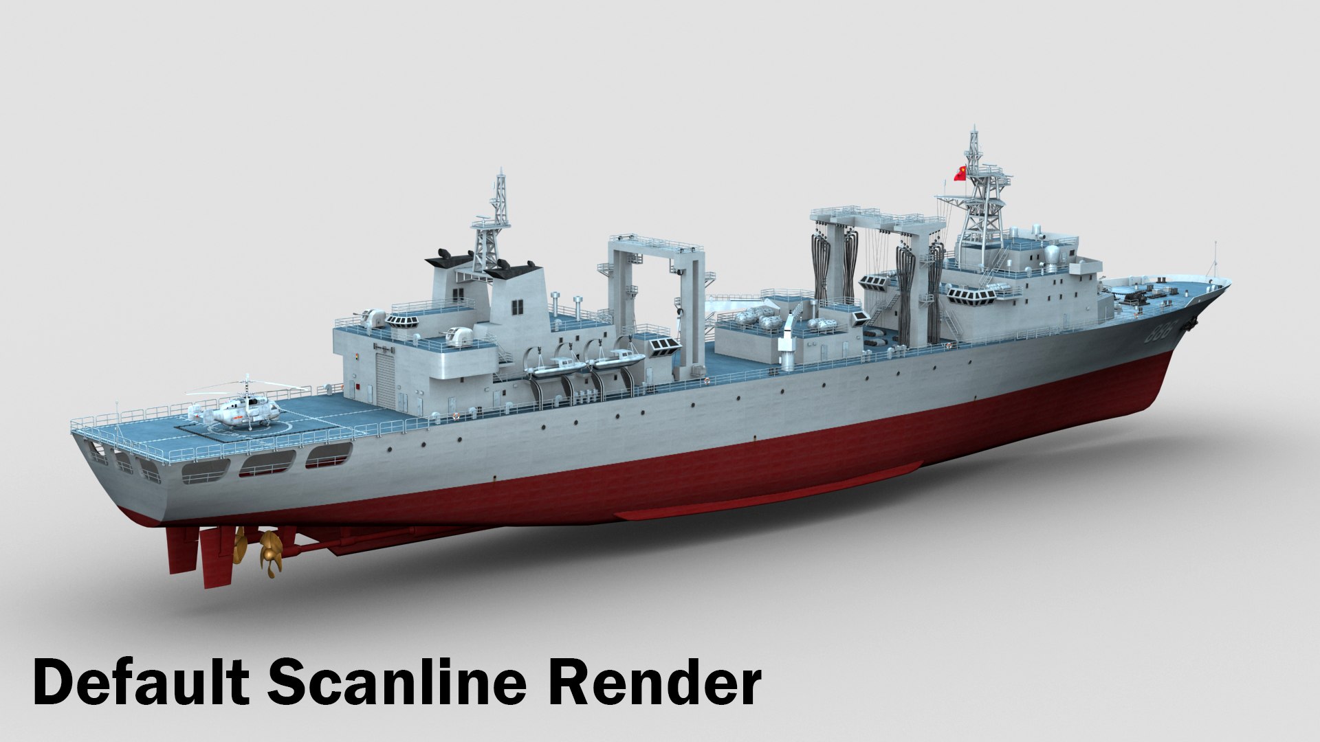 Chinese Navy Type 903 3D Model - TurboSquid 1496555