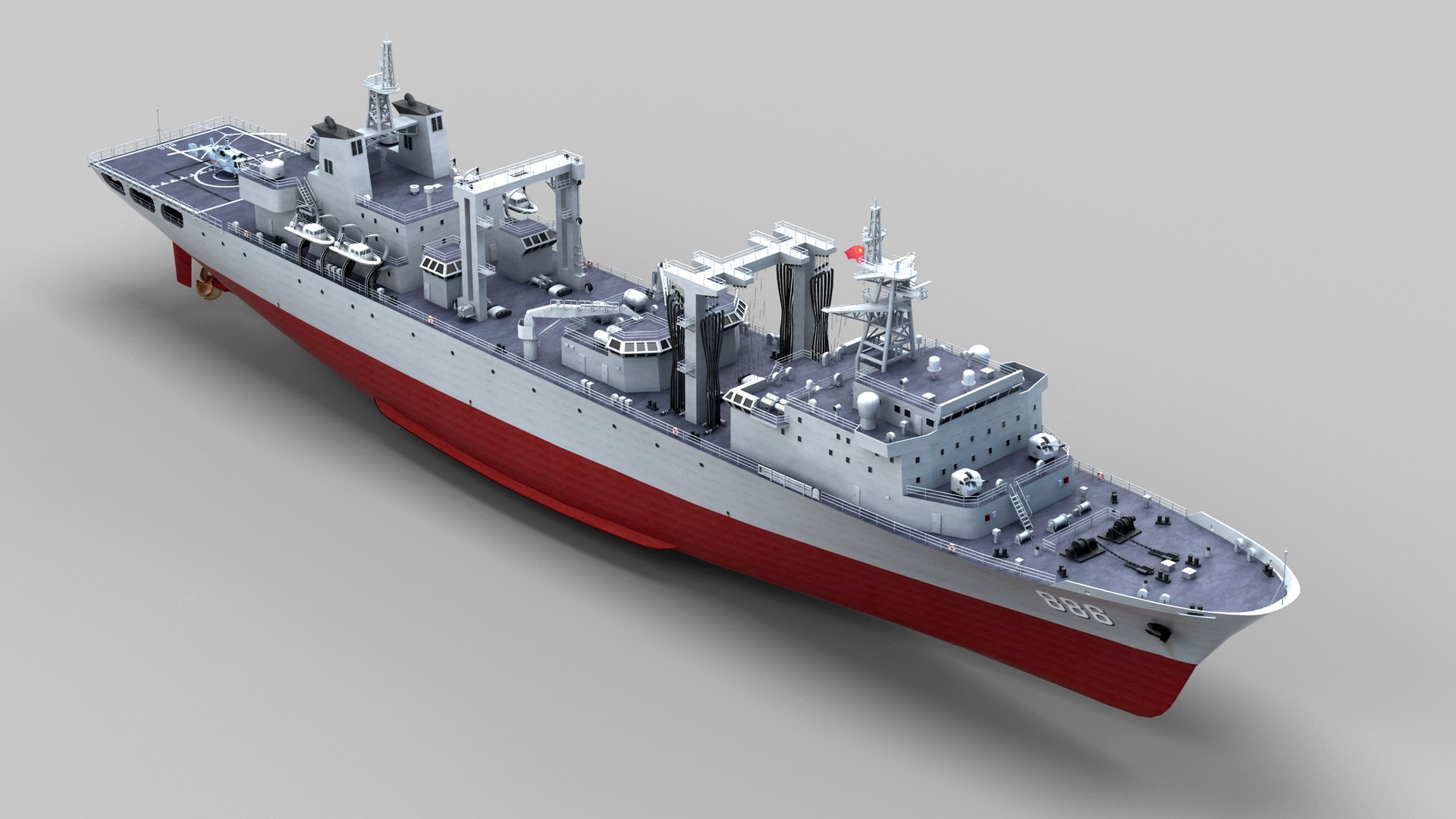Chinese Navy Type 903 3D Model - TurboSquid 1496555