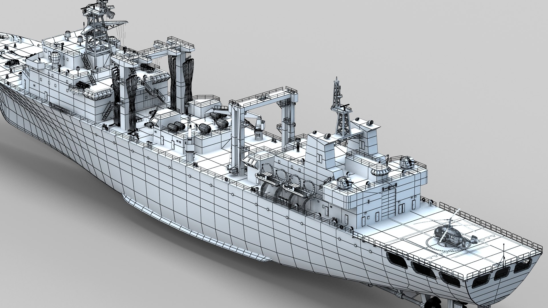 Chinese Navy Type 903 3D Model - TurboSquid 1496555