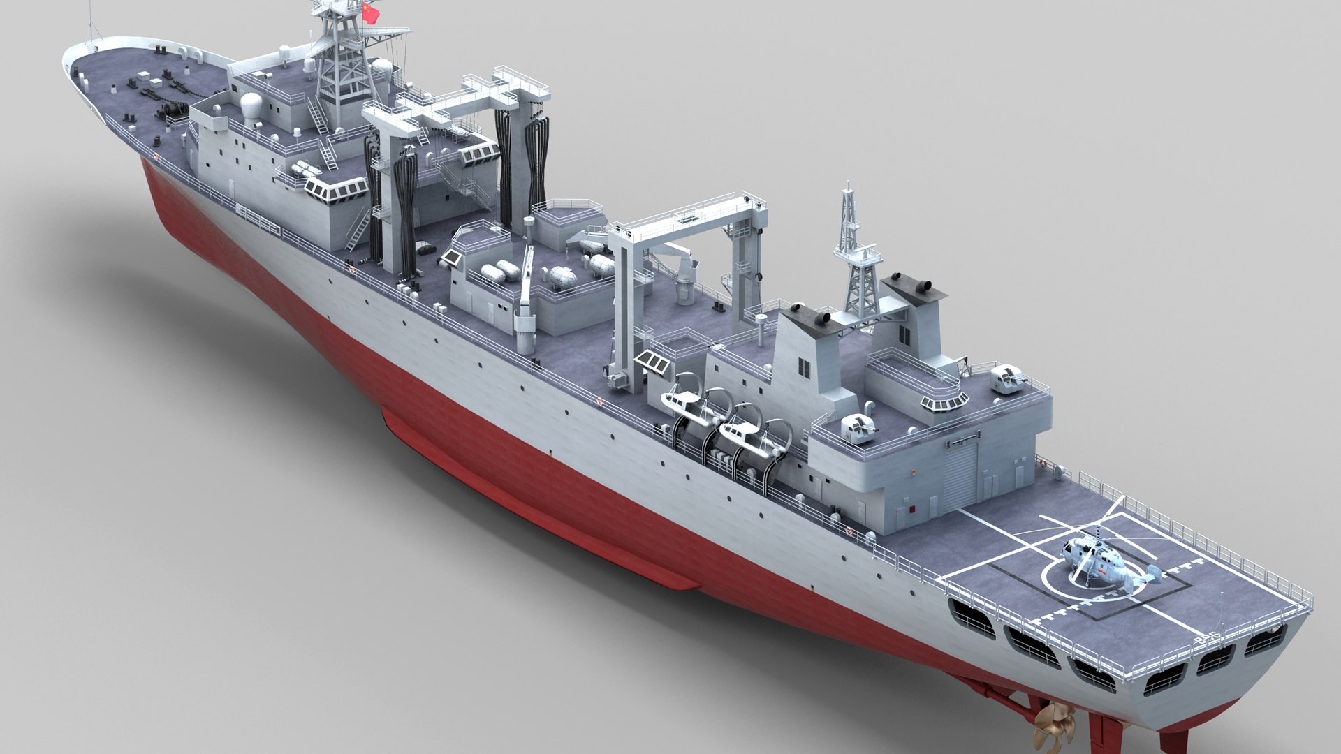 Chinese Navy Type 903 3D Model - TurboSquid 1496555