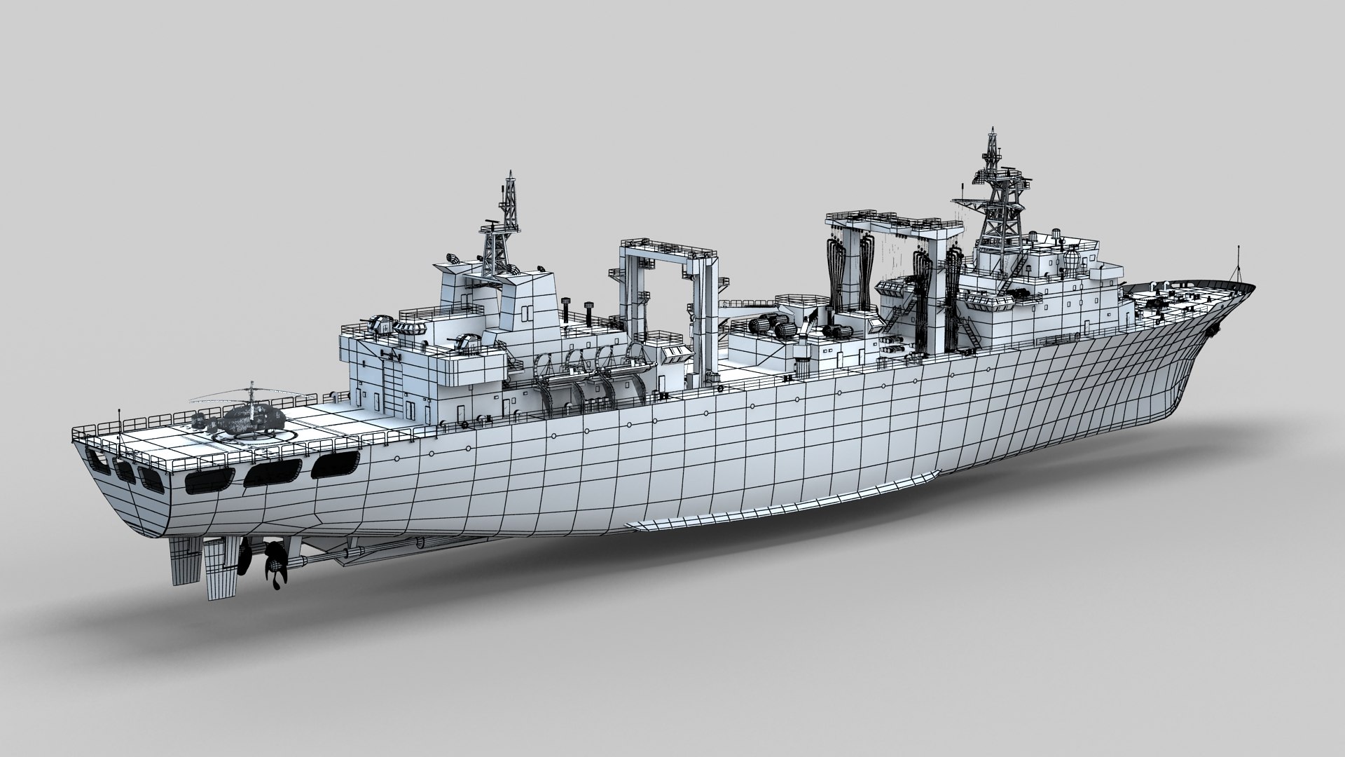 Chinese Navy Type 903 3D Model - TurboSquid 1496555