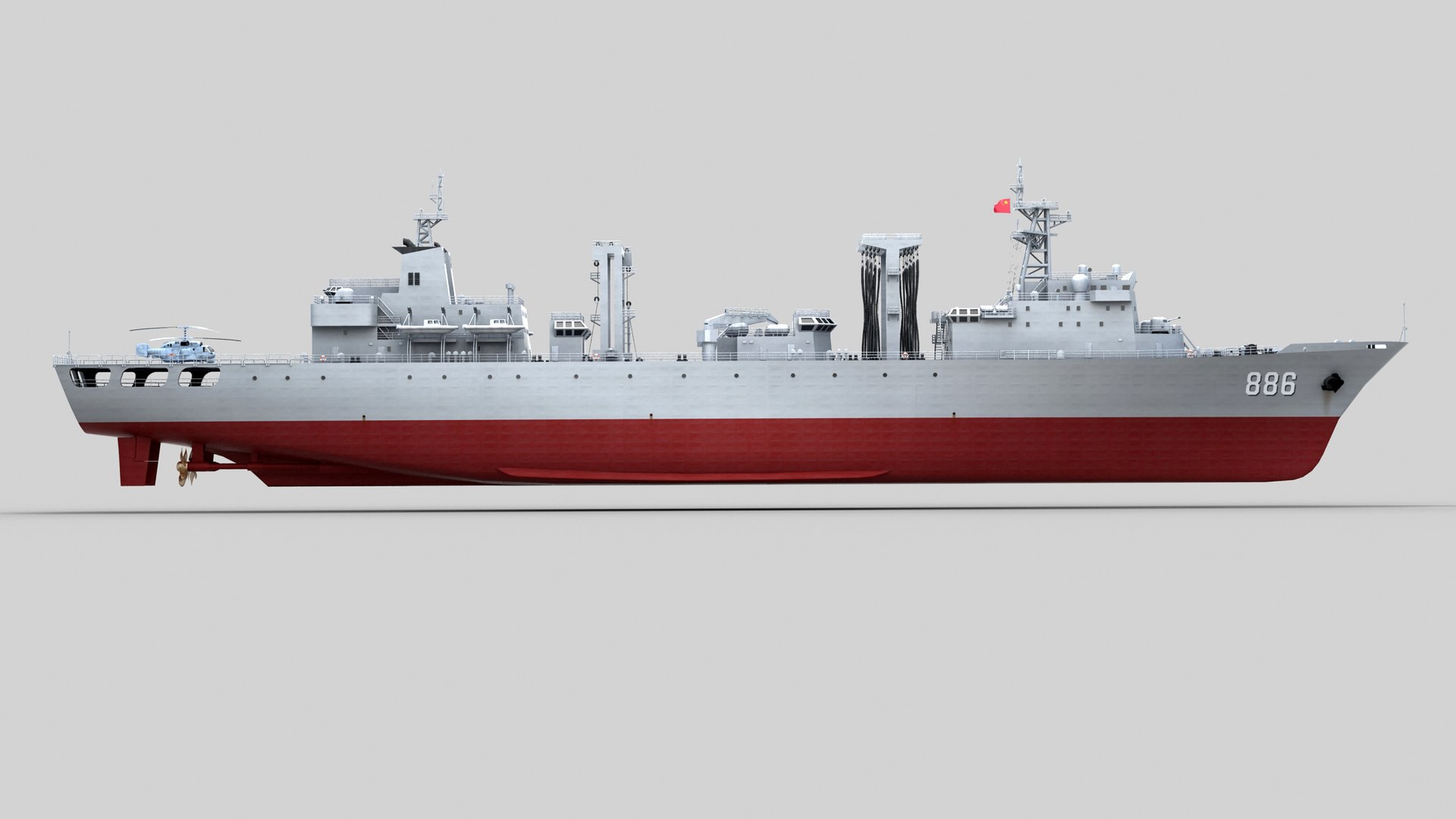 Chinese Navy Type 903 3D Model - TurboSquid 1496555