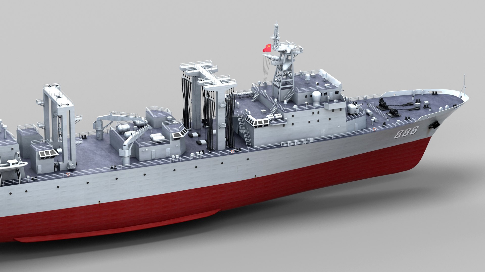 Chinese Navy Type 903 3D Model - TurboSquid 1496555