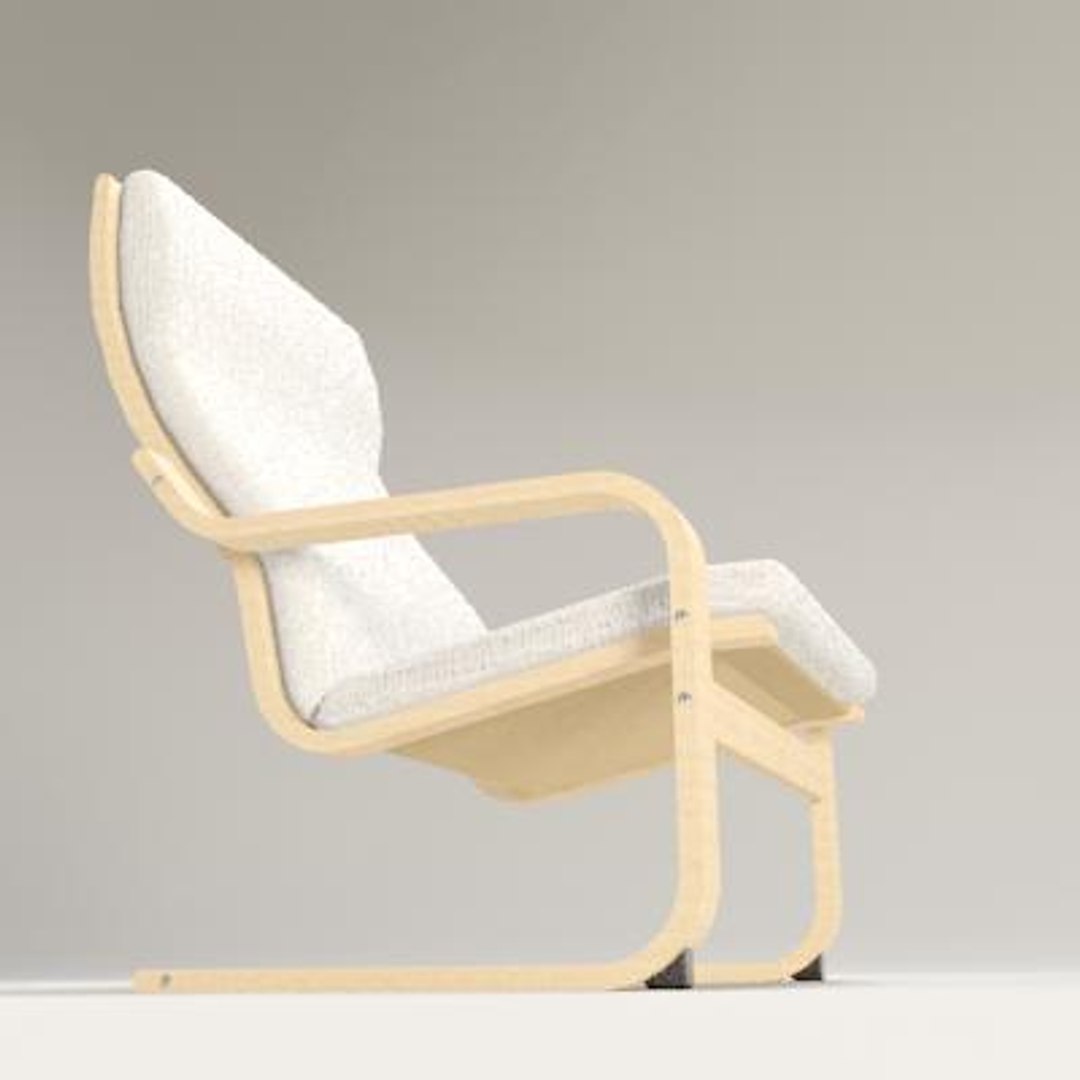 Ikea Poang Chair Max