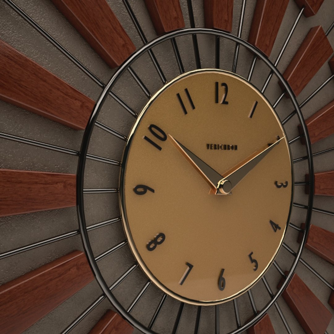 wall clock 3d 3ds