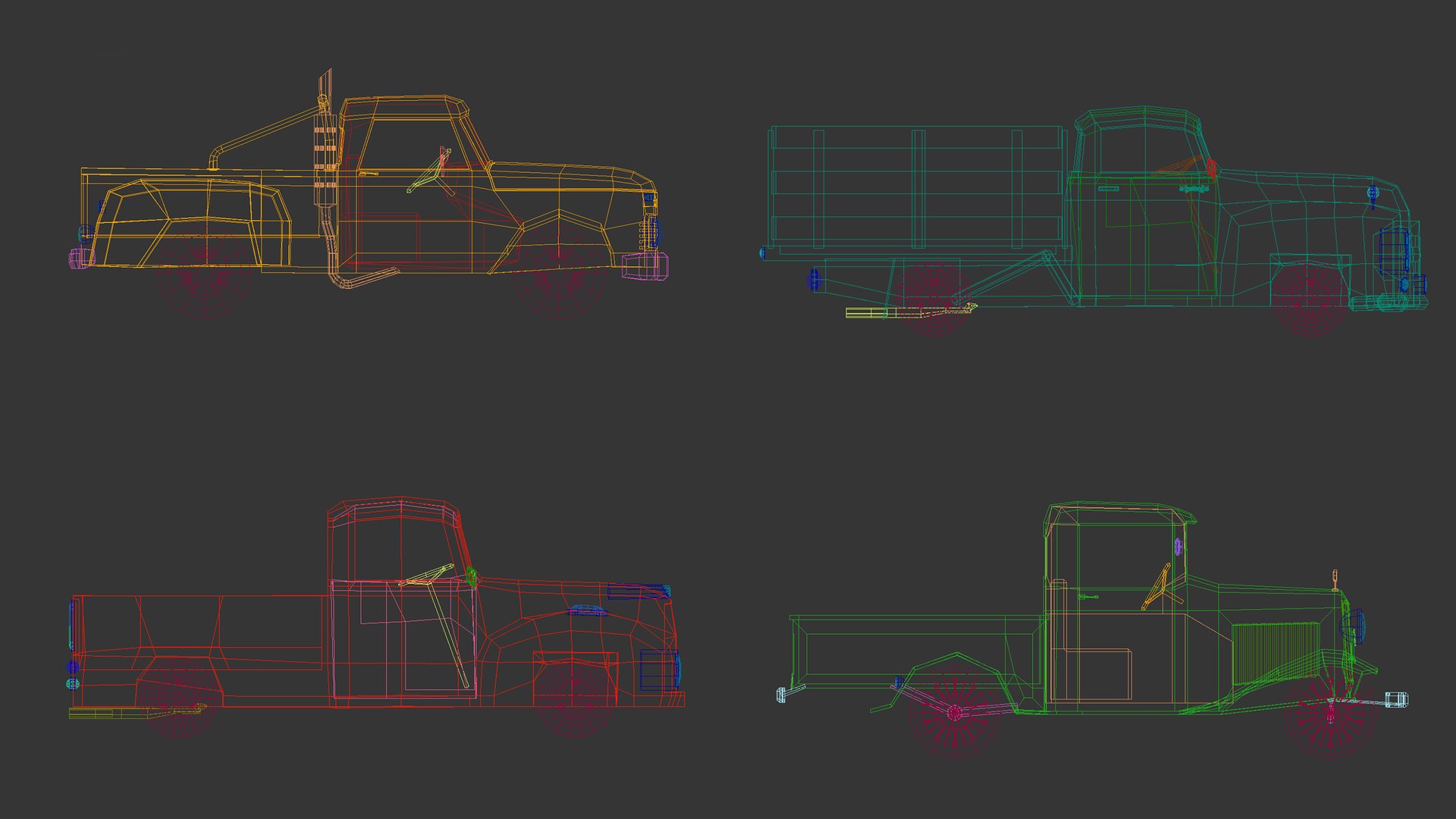 Pickup 3D Model - TurboSquid 1413166