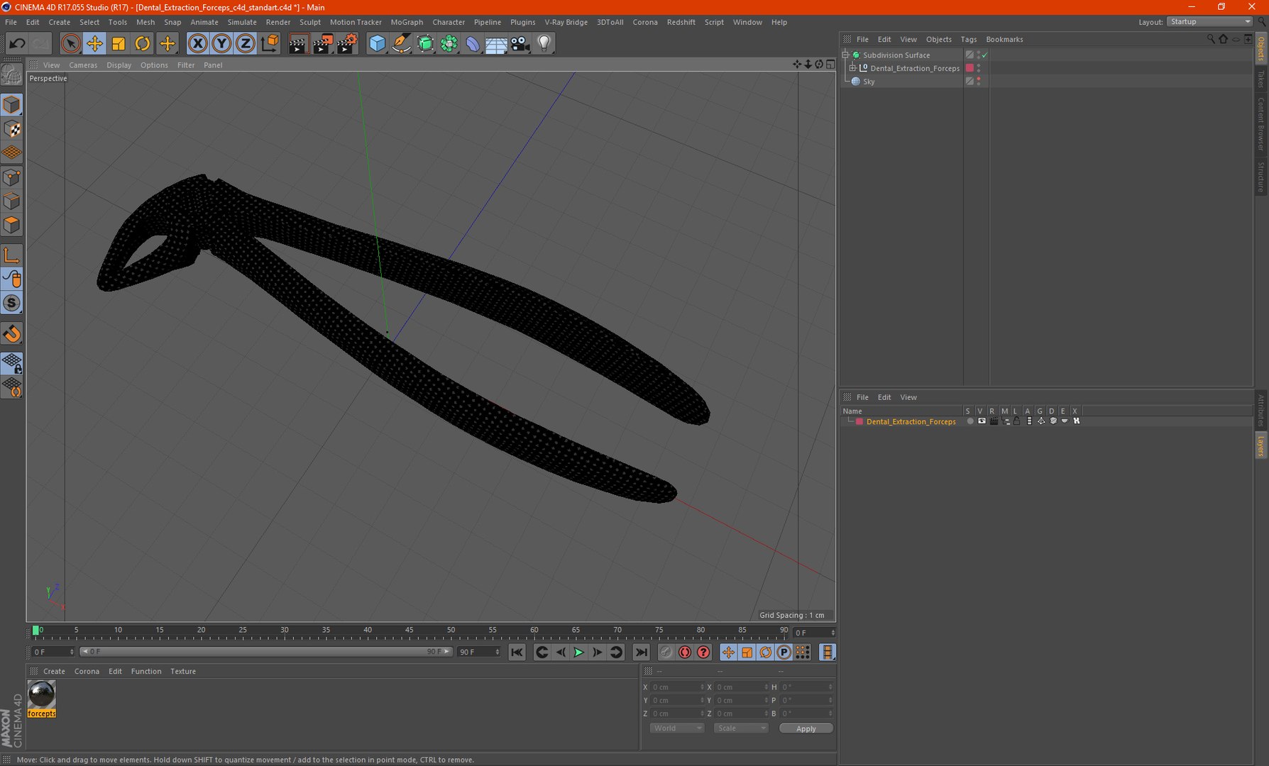Dental Extraction Forceps 3D model - TurboSquid 1981859