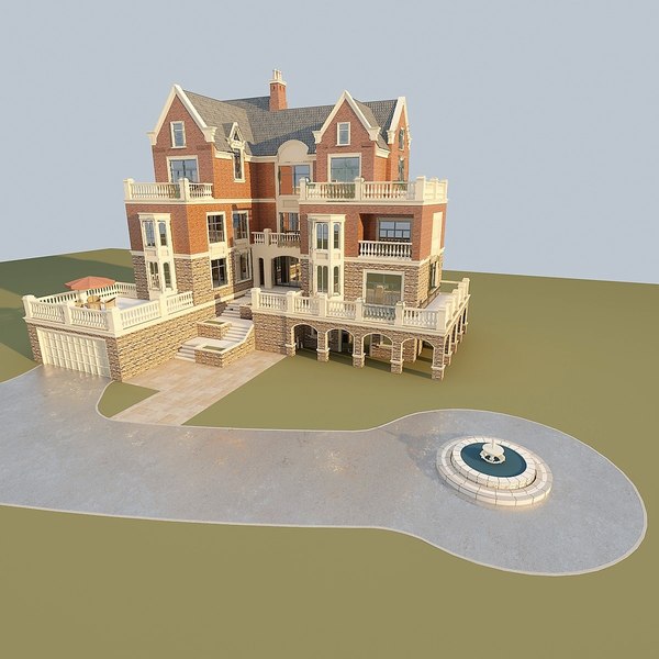 Mansion 3D Models for Download | TurboSquid