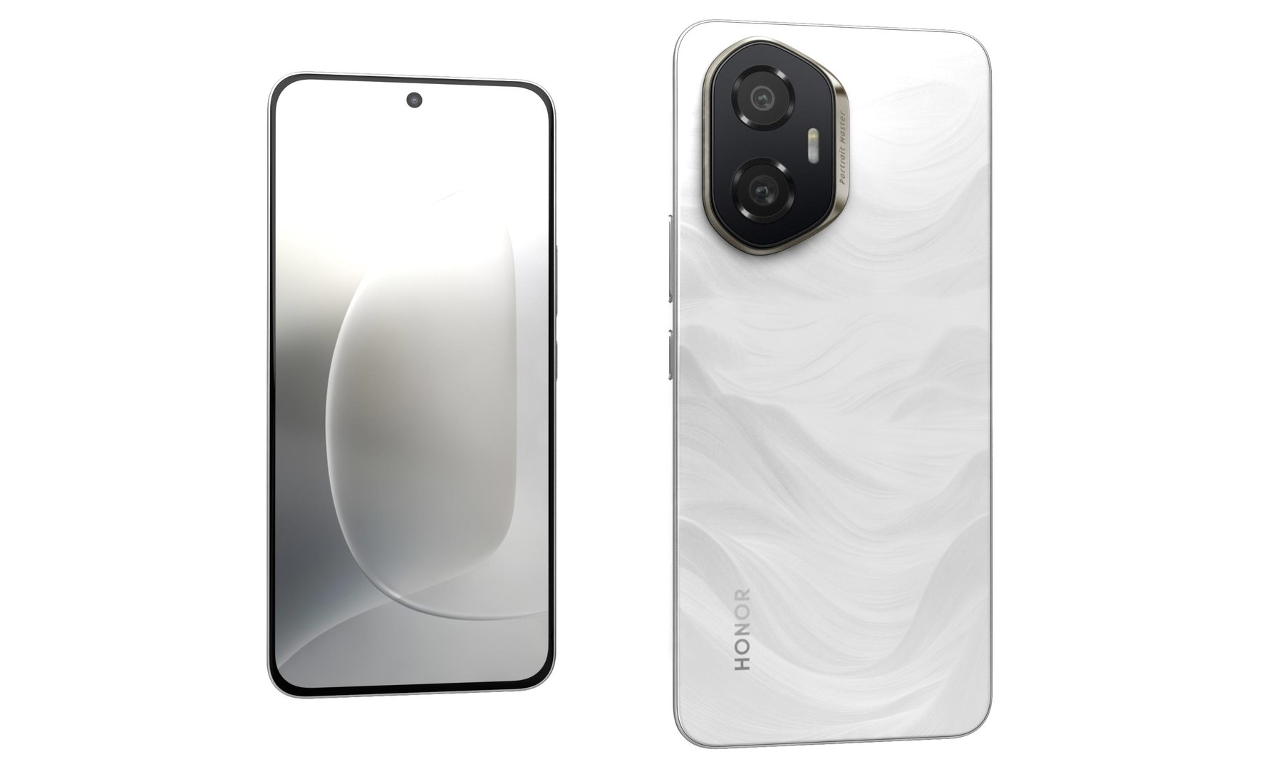 Honor 300 White Model - TurboSquid 2398008