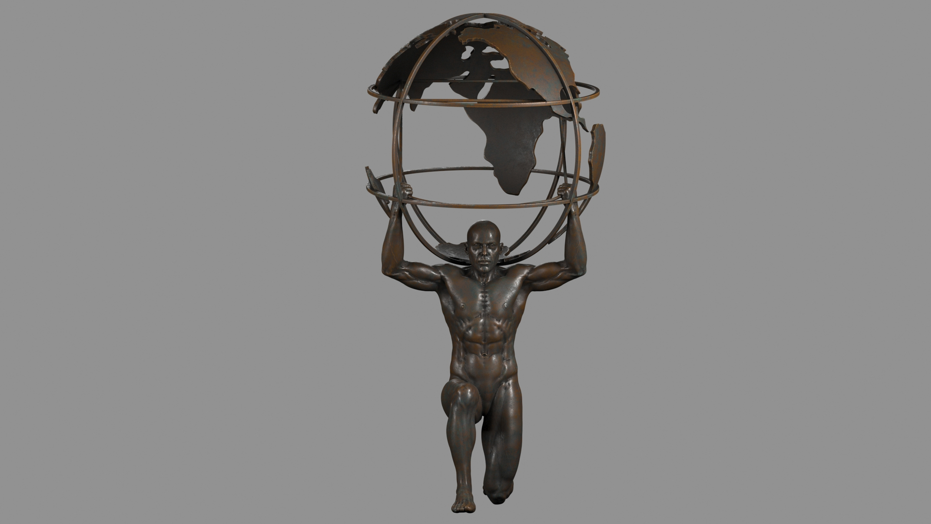 3D Atlas Modern Model - TurboSquid 1541038