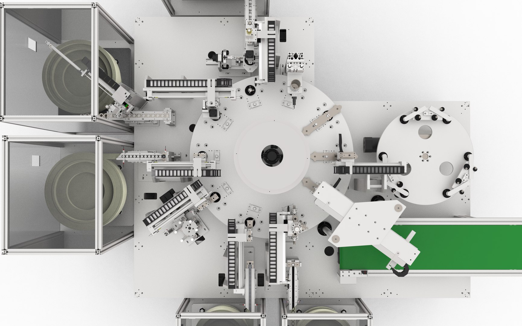 A Door Handle Automatic Assembly Machine Model - TurboSquid 1865995