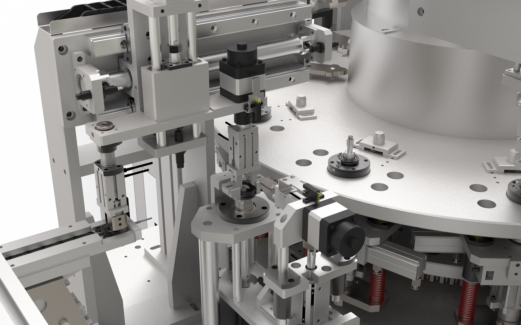 A Door Handle Automatic Assembly Machine Model - TurboSquid 1865995