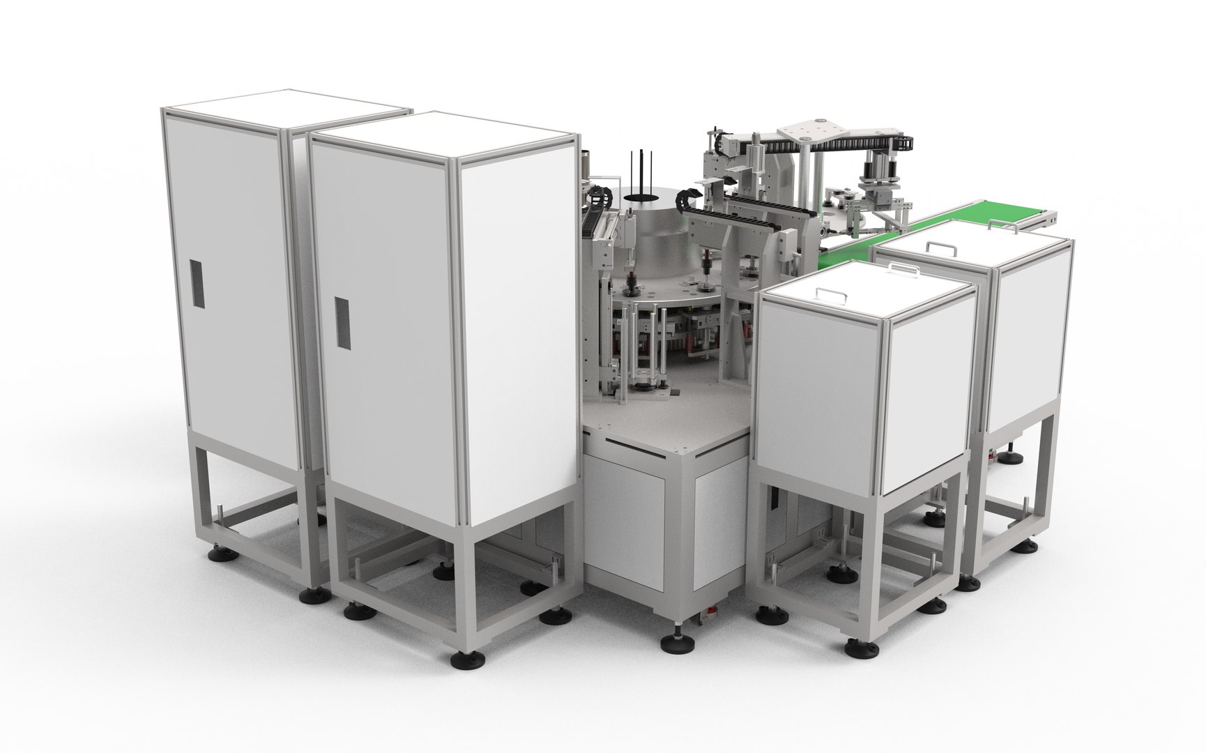 A Door Handle Automatic Assembly Machine Model - TurboSquid 1865995