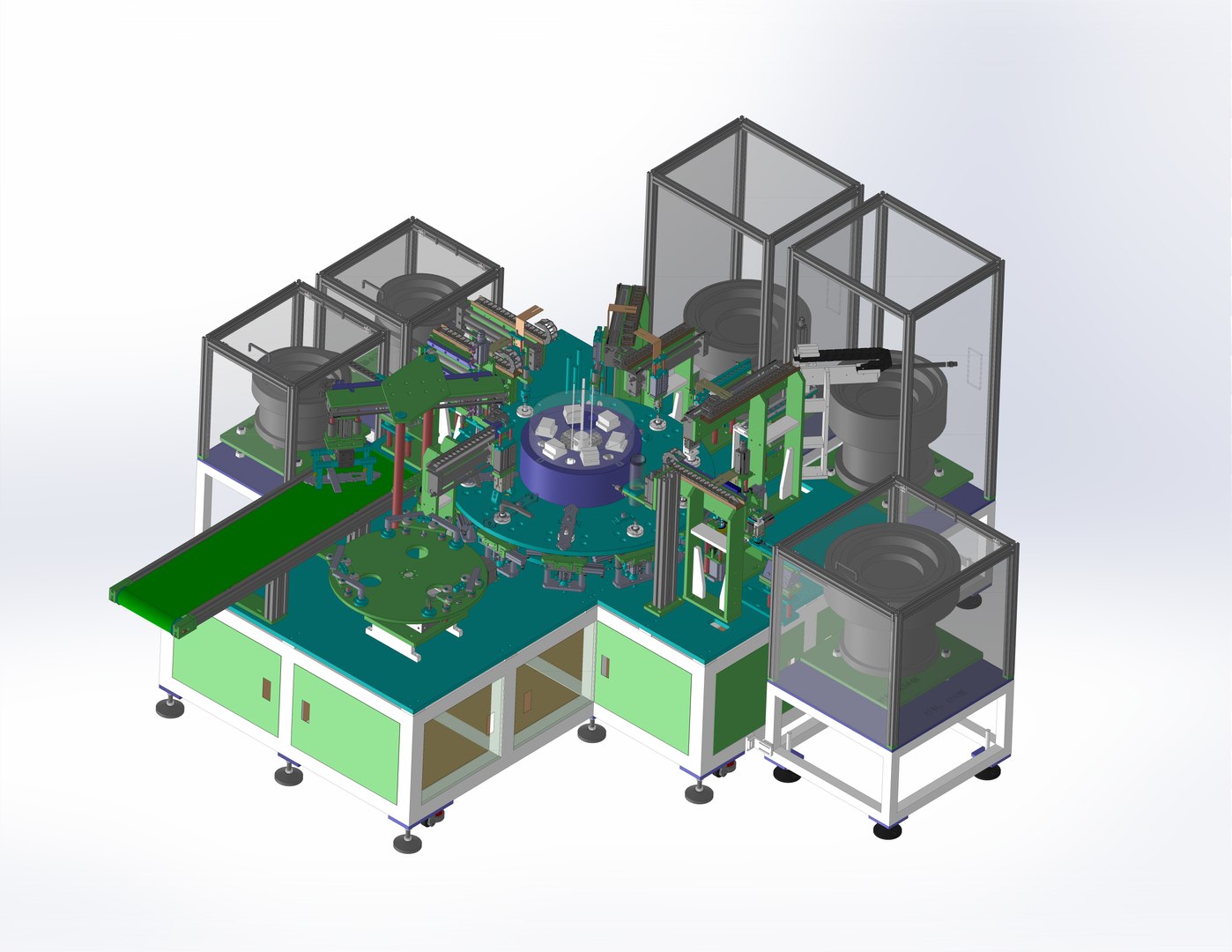 A Door Handle Automatic Assembly Machine Model - TurboSquid 1865995