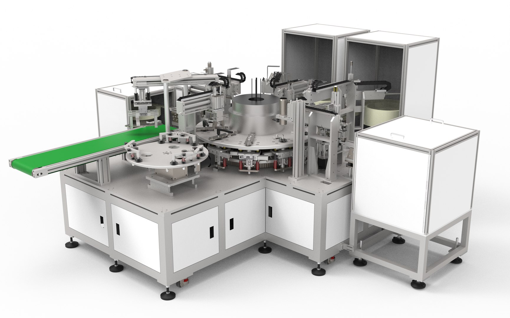 A Door Handle Automatic Assembly Machine model - TurboSquid 1865995