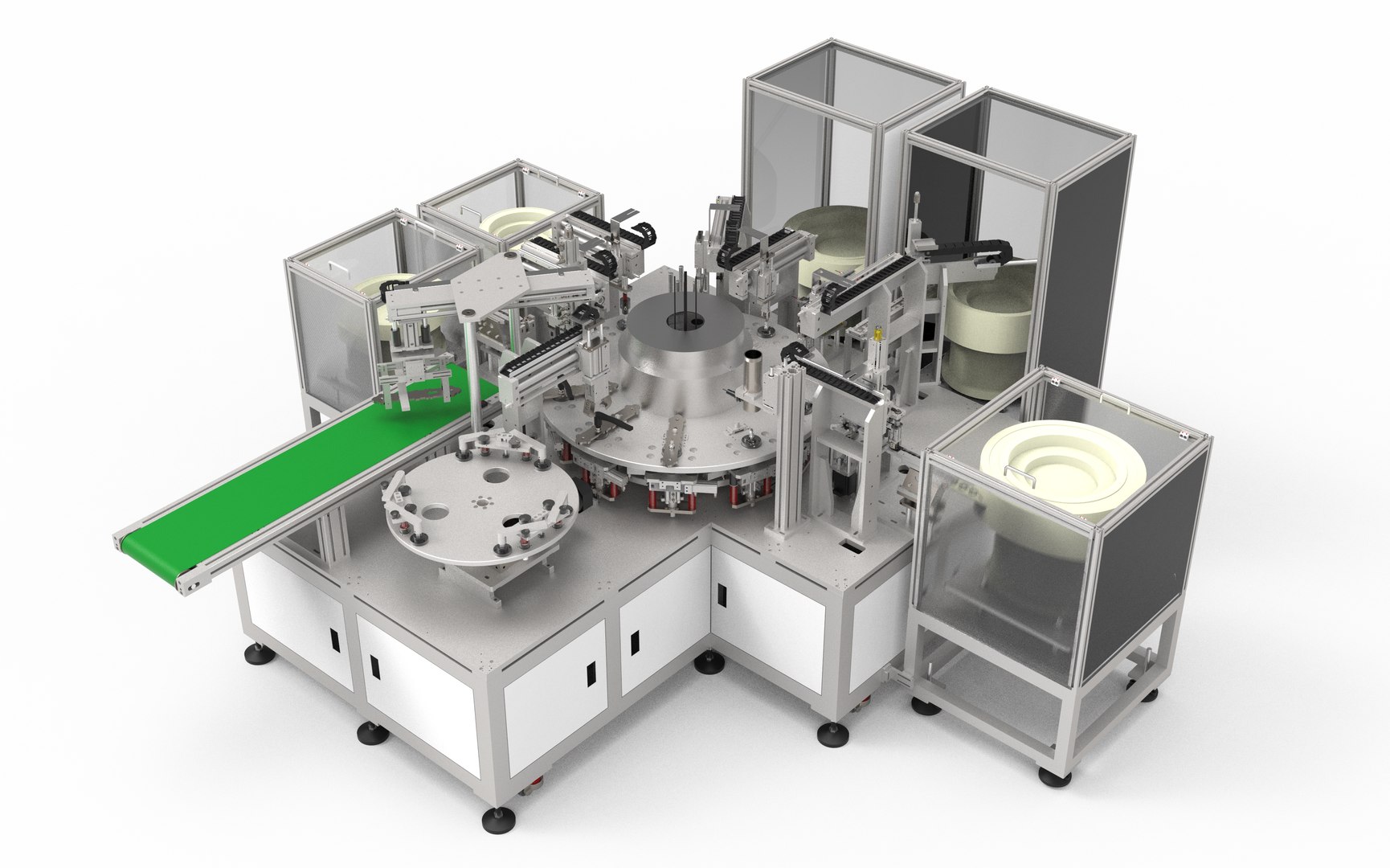 A Door Handle Automatic Assembly Machine Model - TurboSquid 1865995