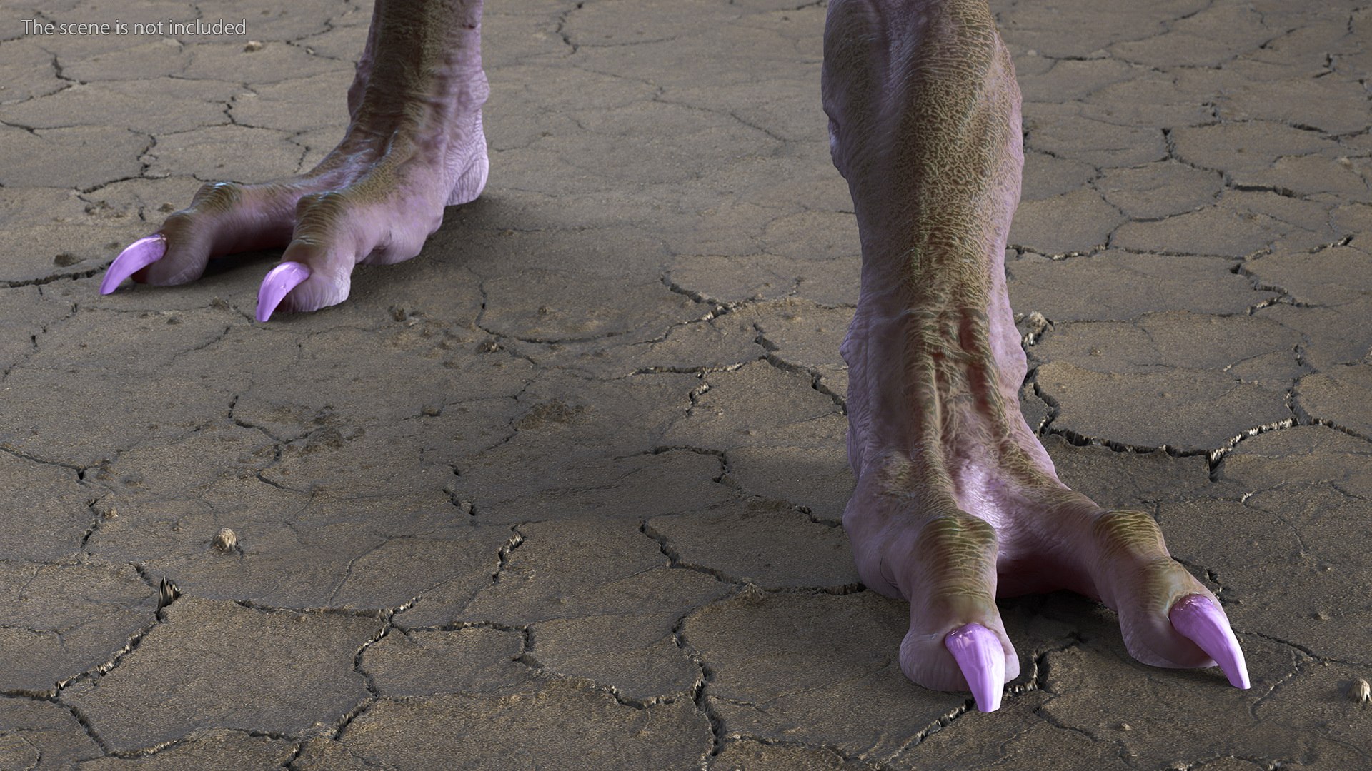 Monster beast walking pose 3D model - TurboSquid 1700691