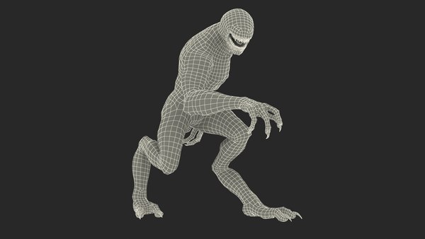 modelo 3d Postura de la bestia monstruo caminando - TurboSquid 1700691