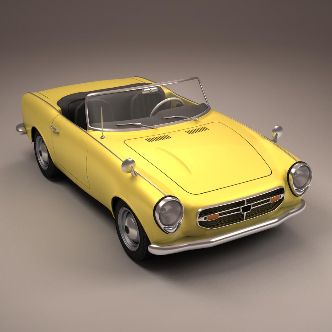 honda s800 1 3d model
