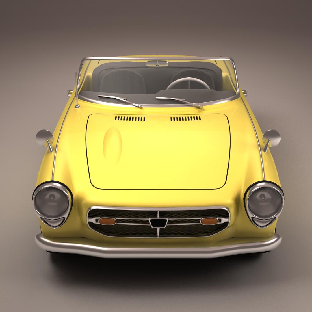 honda s800 1 3d model