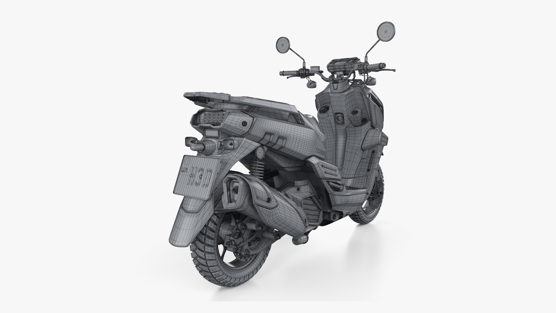 Yamaha Zuma 125 2022 3D Model - TurboSquid 2116465