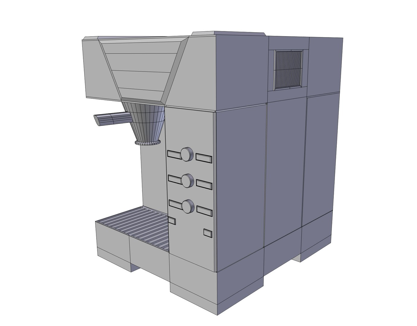 Coffee Machine 3d Model