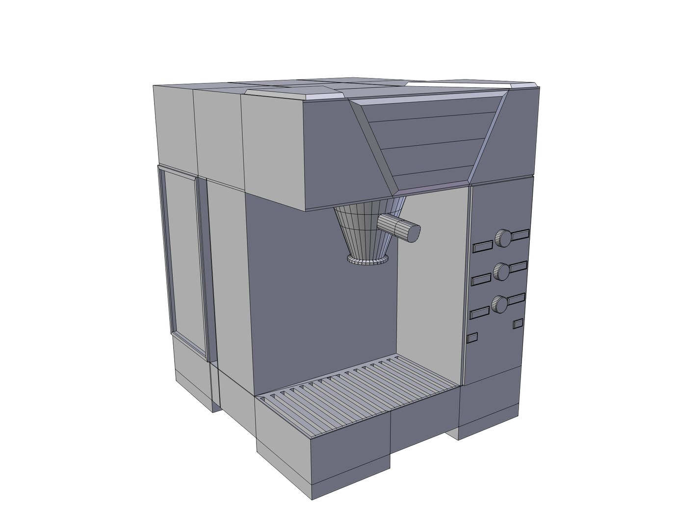Coffee Machine 3d Model