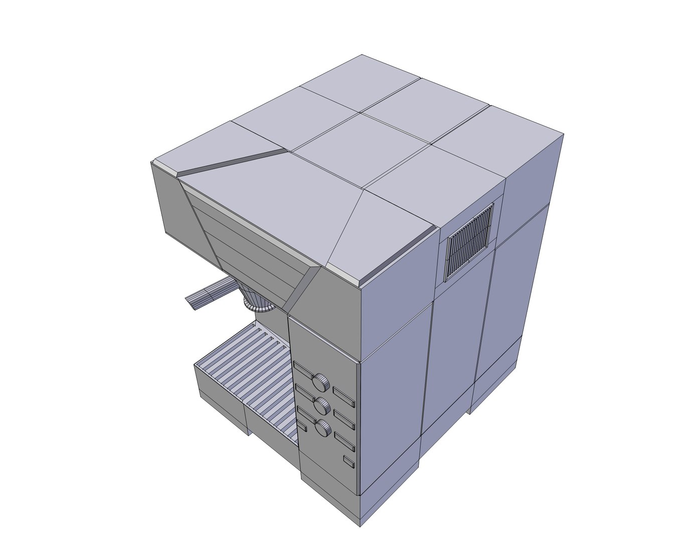 Coffee Machine 3d Model