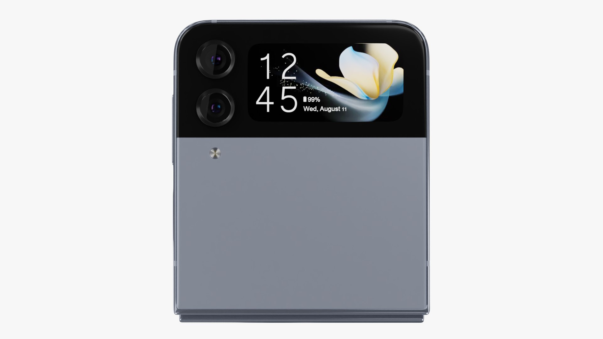 Samsung Galaxy Z Flip 4 Blue Rigeed 3D Model - TurboSquid 1952701