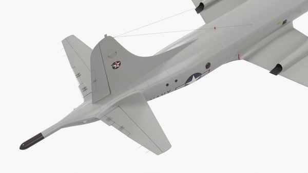 modelo 3d Avión antisubmarino P3 Orion de la Armada de los EE. UU. en ...