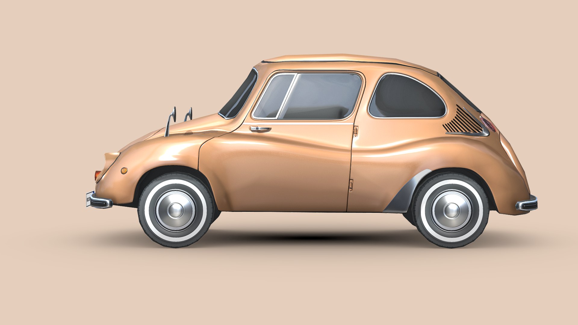 3D Subaru 360 1958 - TurboSquid 2248468