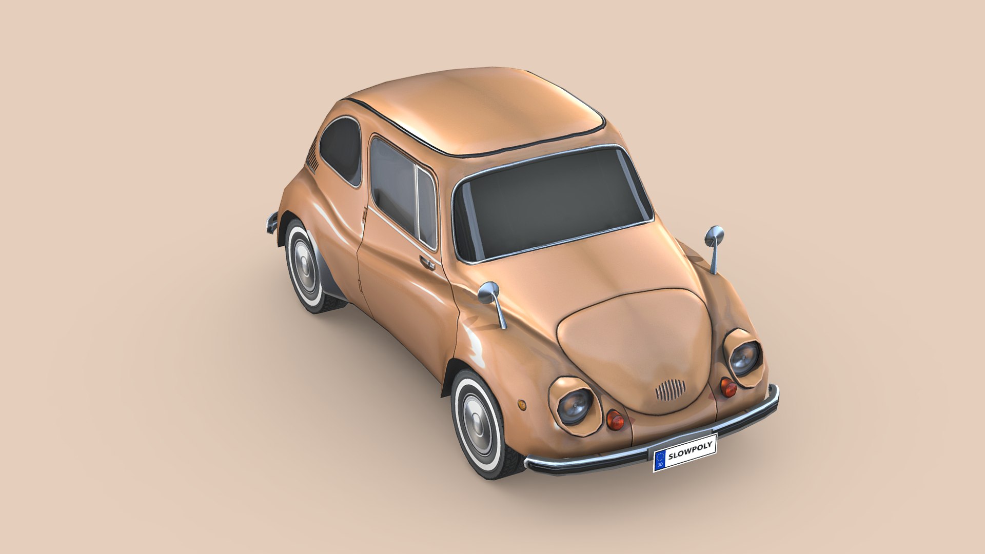 3D Subaru 360 1958 - TurboSquid 2248468