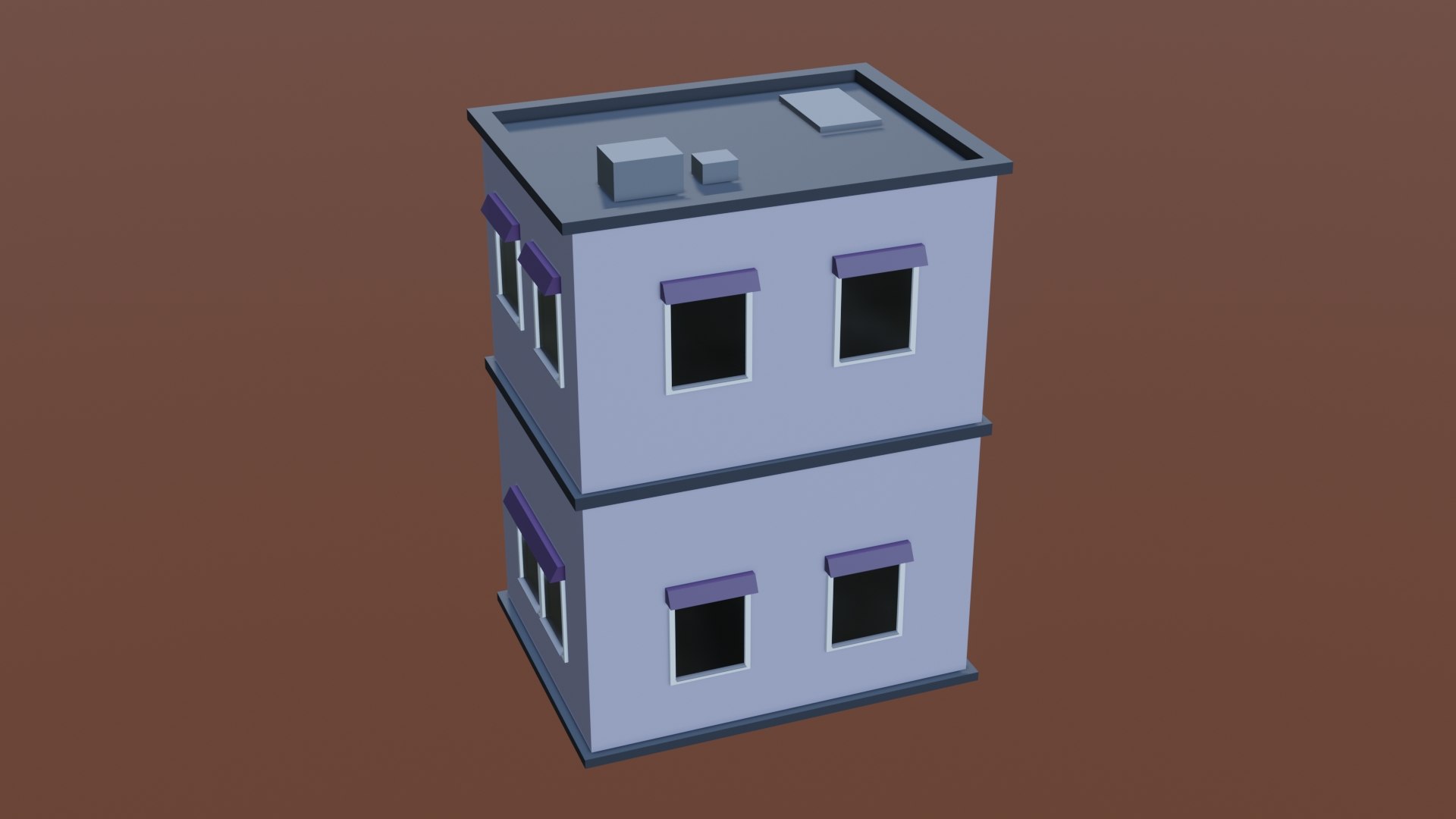 3D Low Poly Building - TurboSquid 2045719